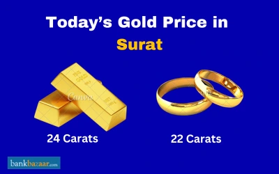 Today's Gold Rate in Surat , 22 & 24 Carat Price - 26 Jan 2025