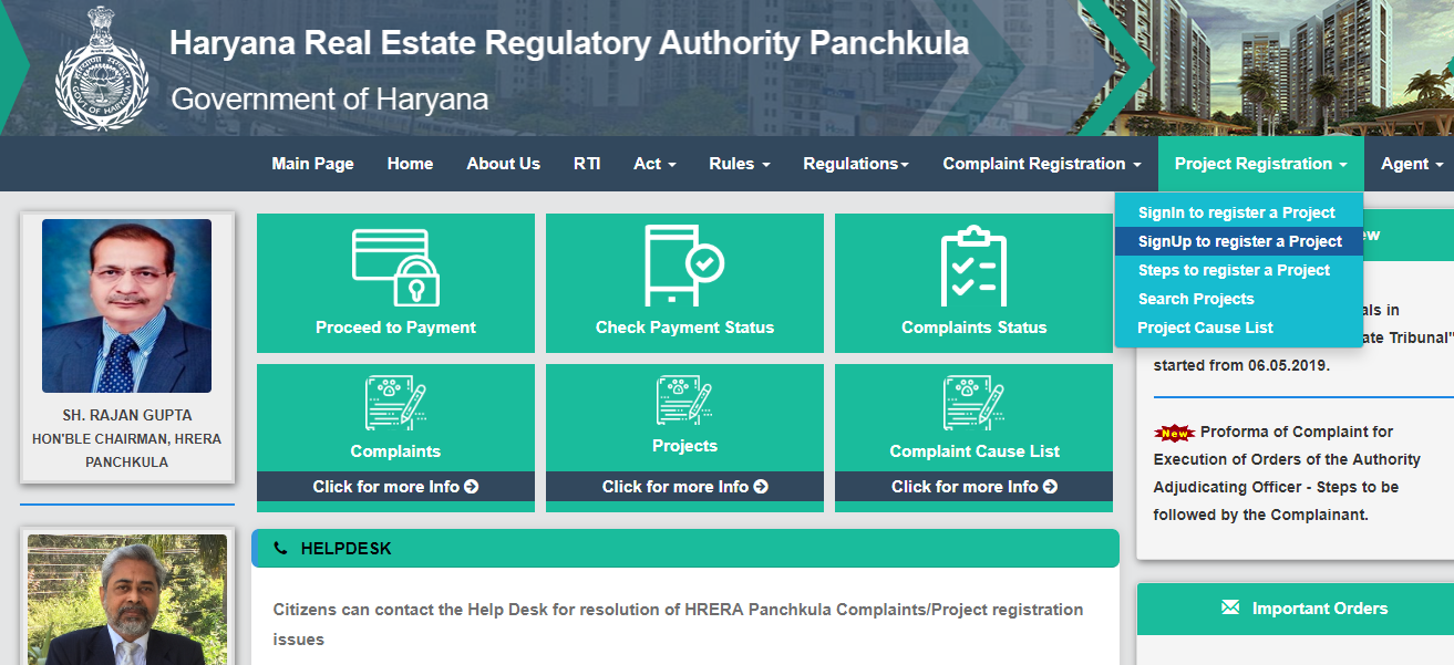 Haryana RERA - Check Registration Process, Fees & Charges